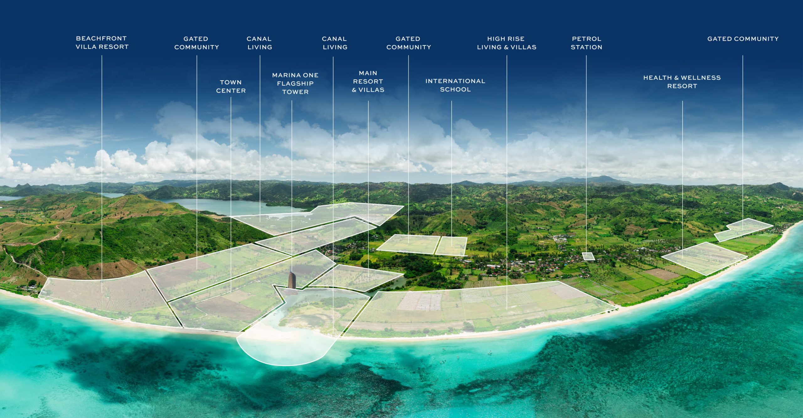 Masterplan – Nesara Bay City, Lombok